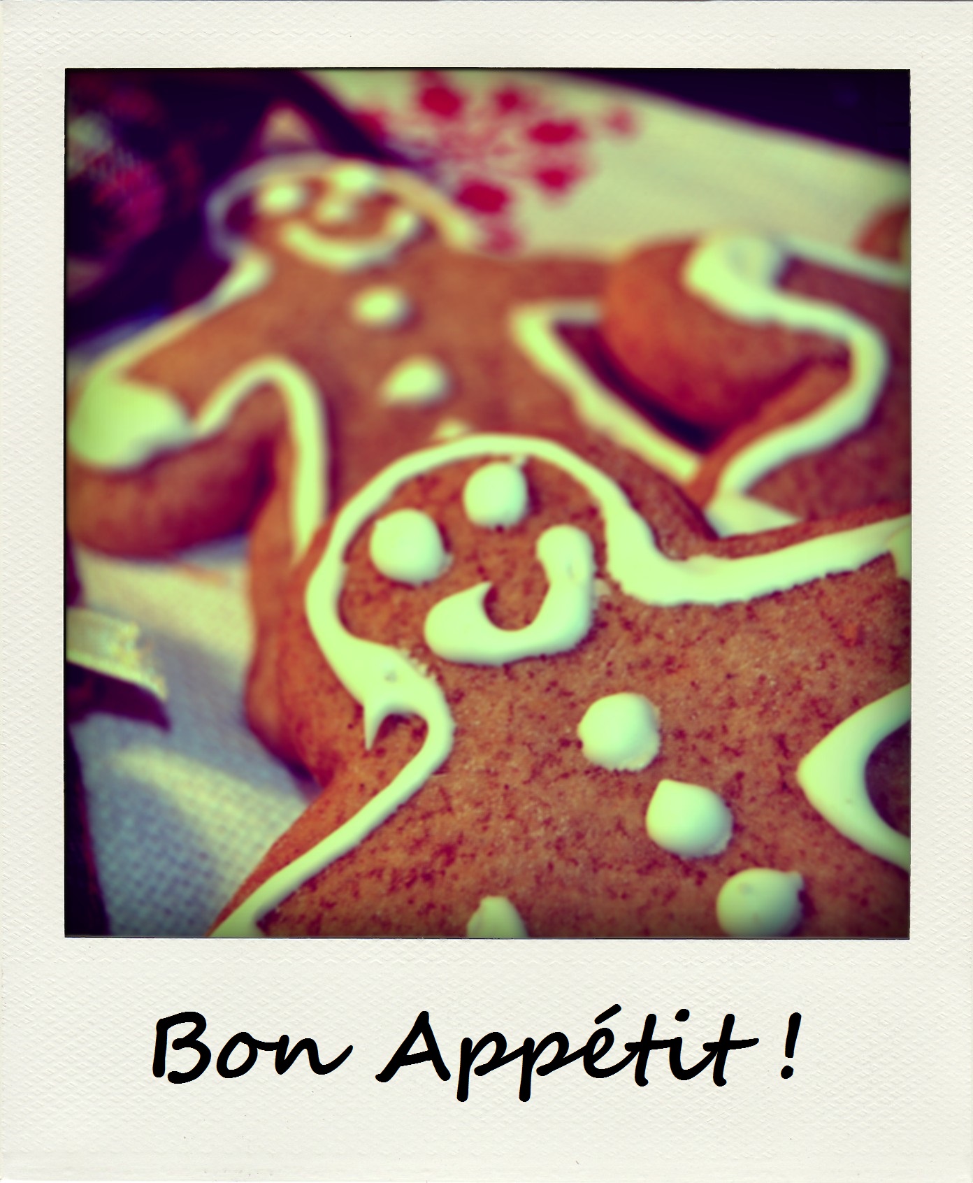 Gingerman ou Bonhomme en pain d'épices • Cooking & Bon appétit