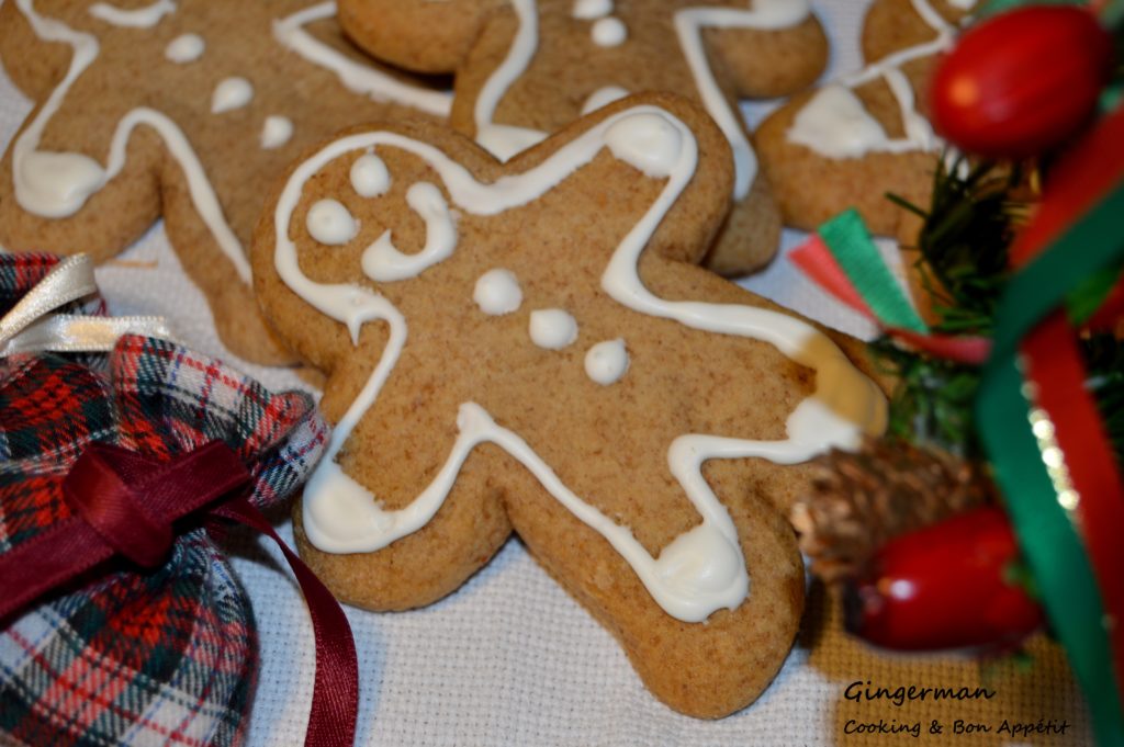 Gingerman ou Bonhomme en pain d'épices • Cooking & Bon appétit