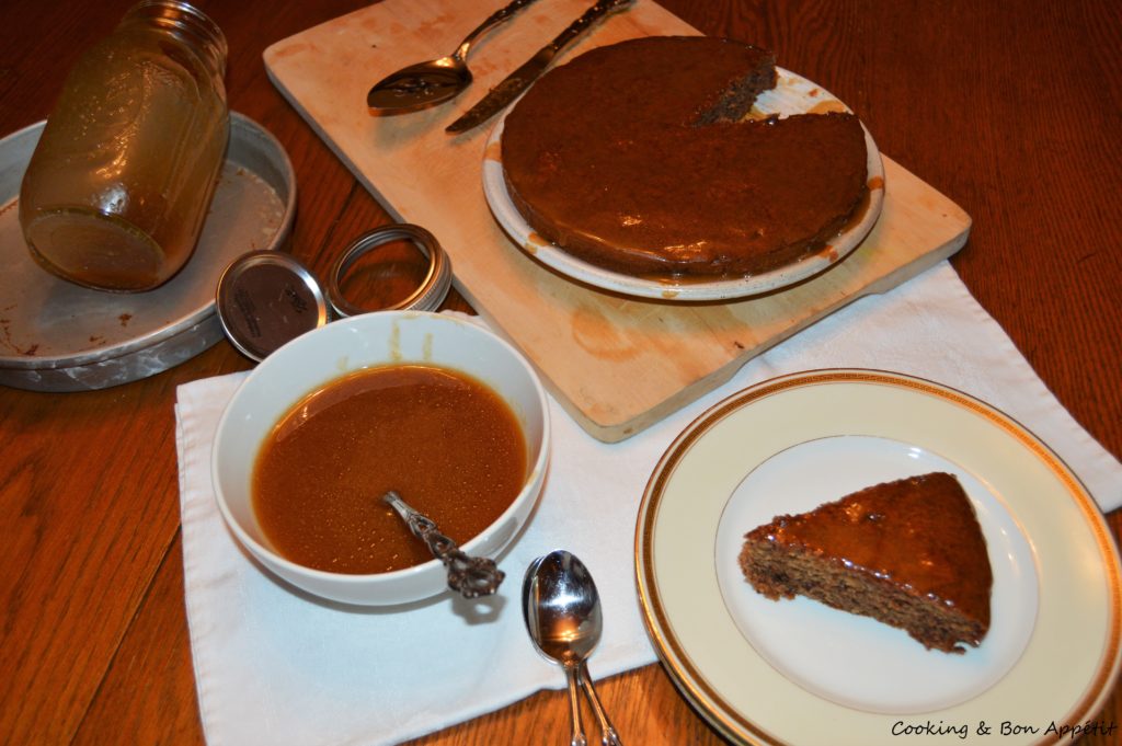 Gâteau datte et érable {Joyeux Blog-anniversaire} • Cooking & Bon appétit